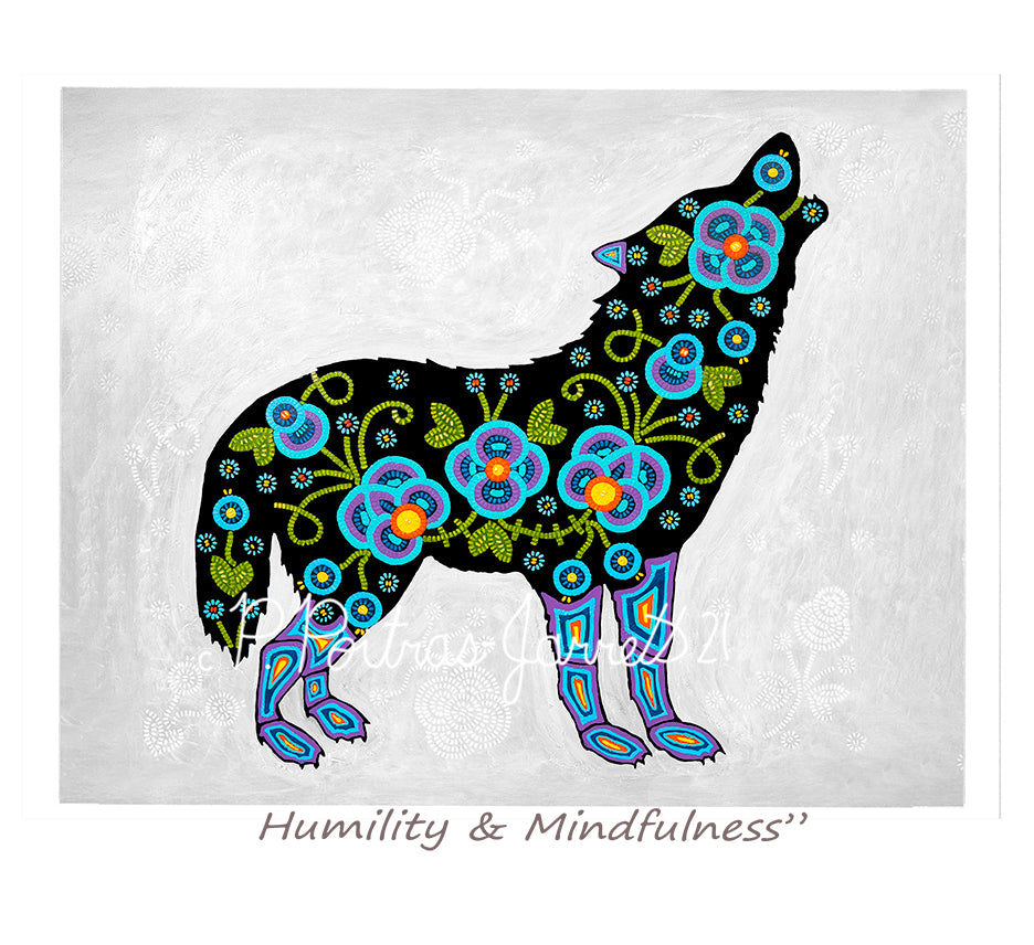 Buffalo - Strength & Respect The Buffalo Prints - Metis Spirit Art & Design