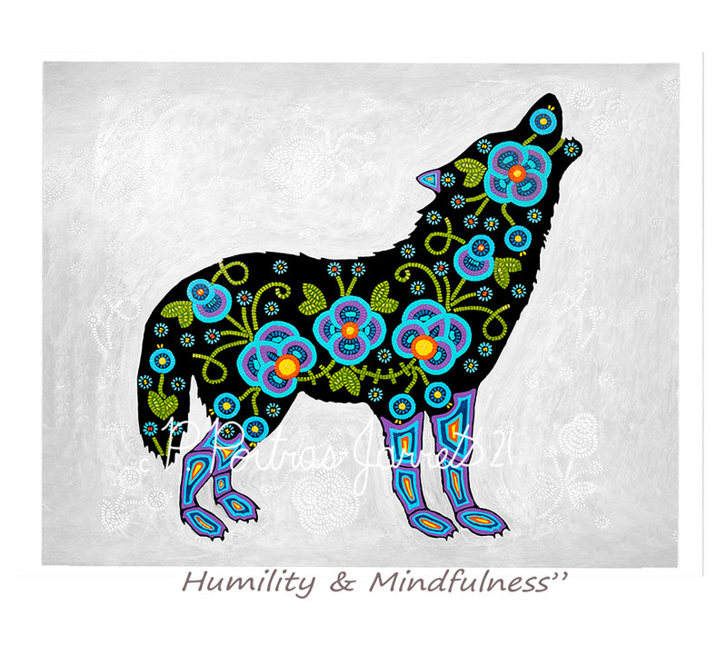 Buffalo - Strength & Respect The Buffalo Prints - Metis Spirit Art & Design