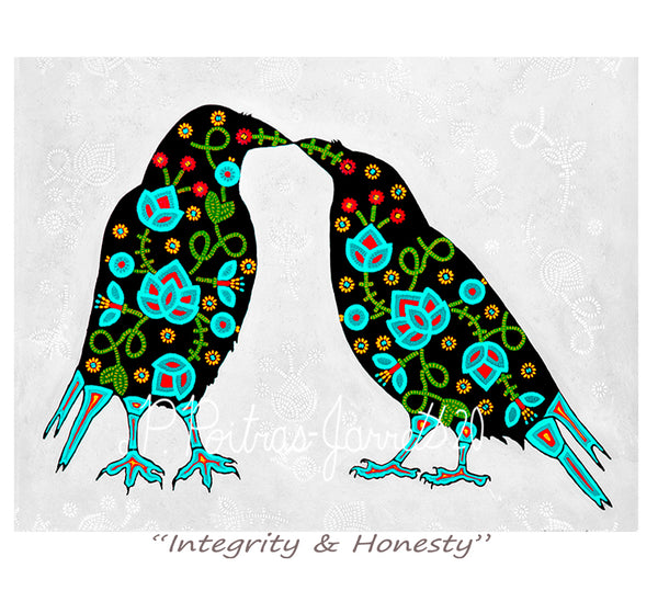 Raven - Integrity & Honesty - Metis Spirit Art & Design